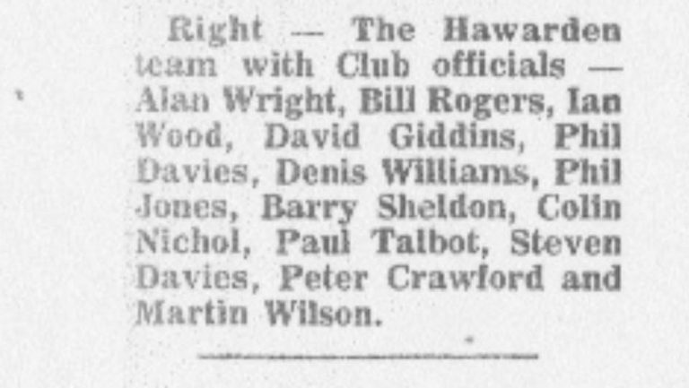 Hawarden F.C - soccerscrapbook